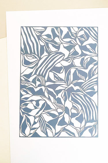 PAPERCUT, A3, ORGANIC, RECTANGLE, STEEL BLUE – Studio About ApS